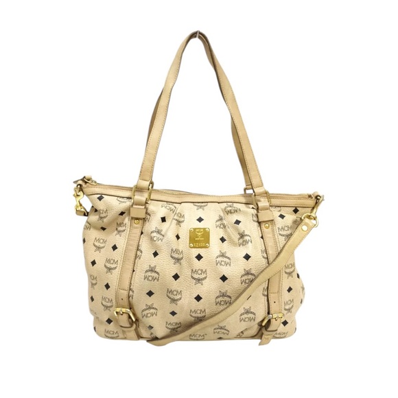 MCM | Bags | Authentic Mcm Visetos Shoulder Bag | Poshmark